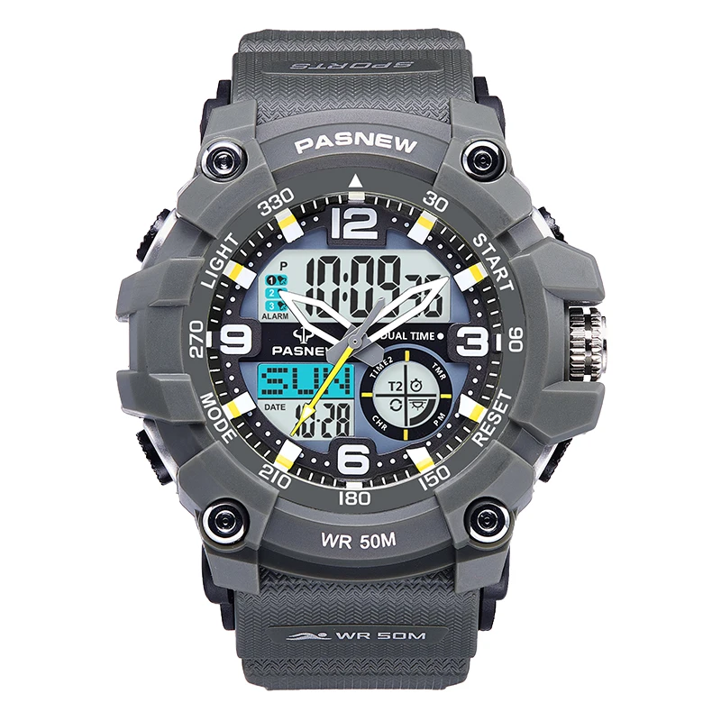 Top-Luxury-Brand-Pasnew-Watches-Fashion-Sports-Watch-Men-Dual-Display ...