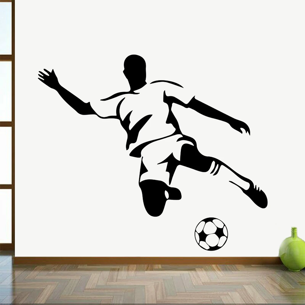 Football Wall Decal Football Player Decal Sports Decor for Boys Room ...