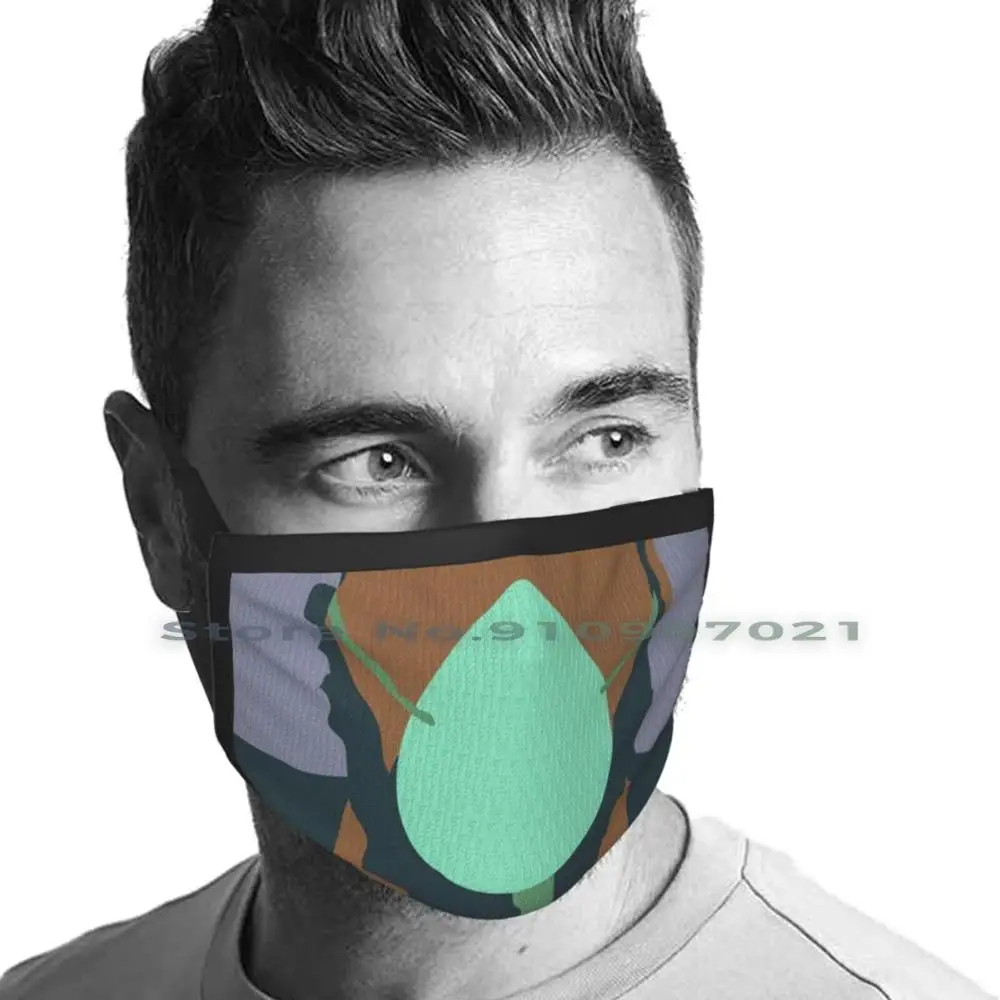 Tenet Film Mask Non-Disposable Mouth Face Mask Pm2.5 Filters For Child ...