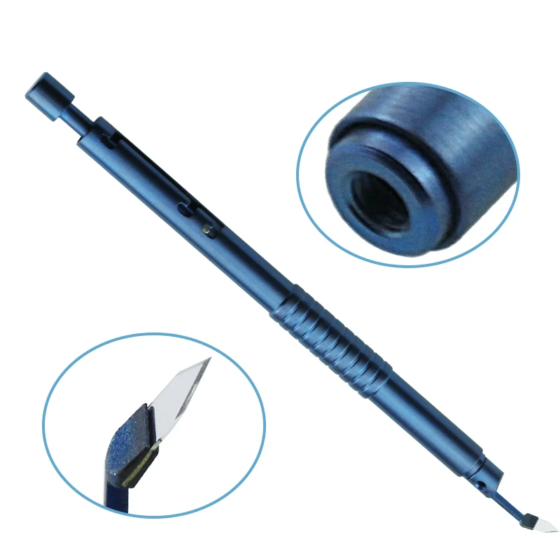 Autoclavable-Sapphire-Elbow-Double-Lancet-Handle-Ophthalmic-Sapphire ...