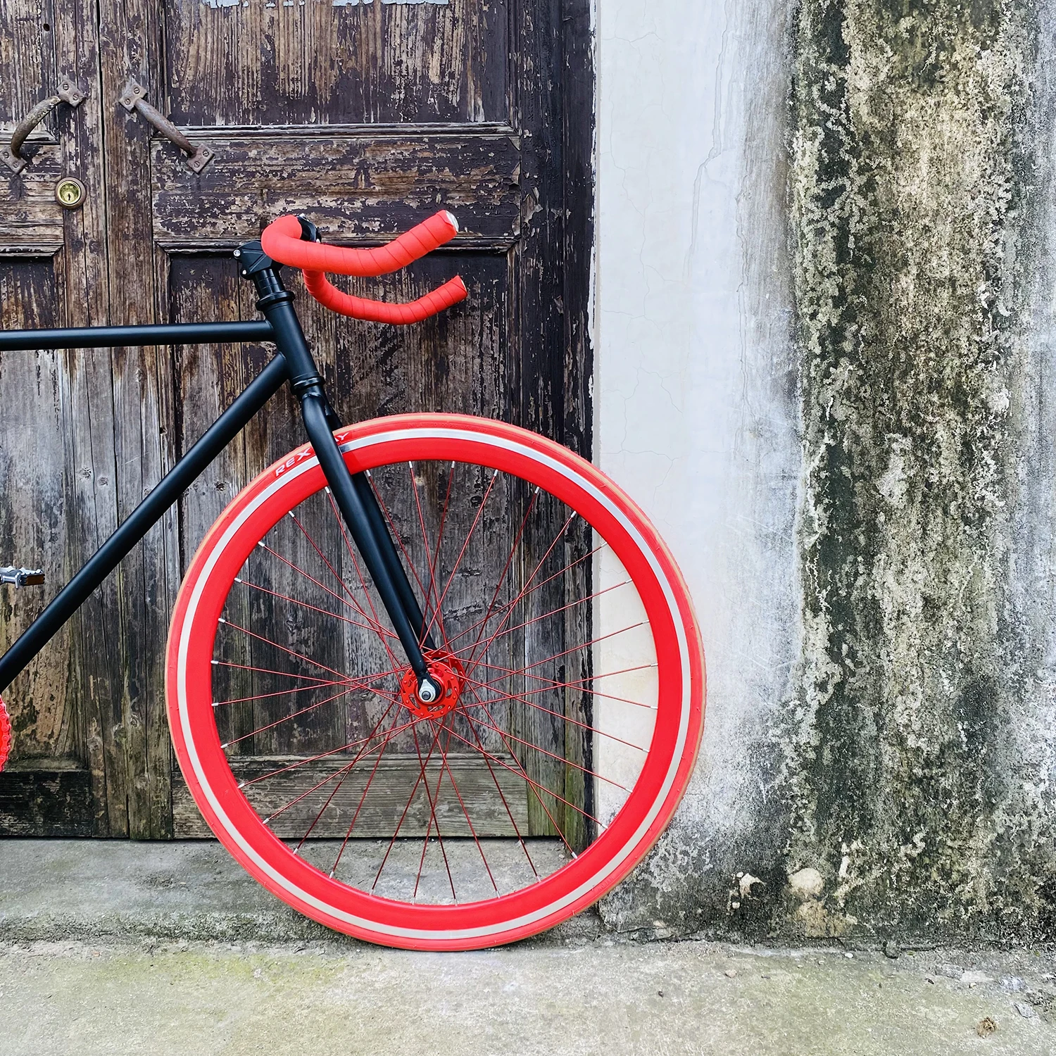 Red And Black Fixie