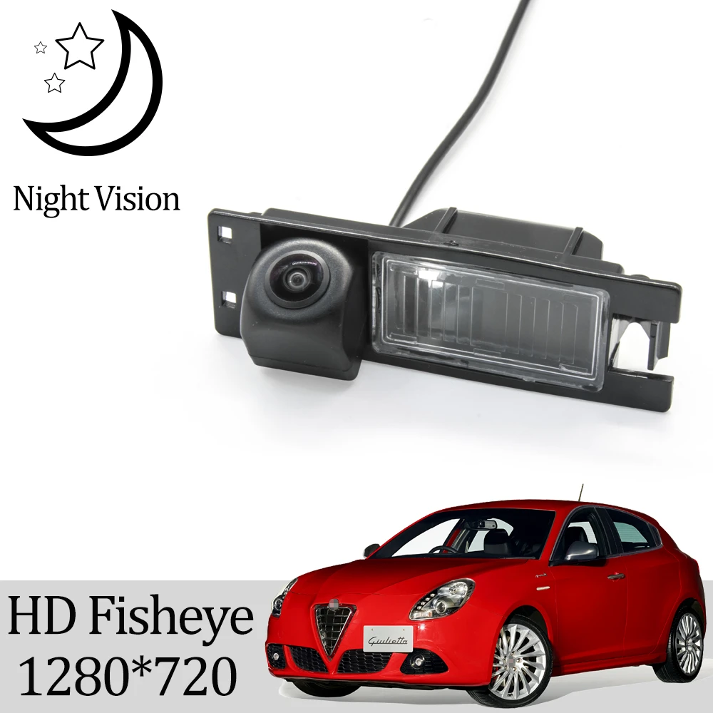 Owtosin Hd 1280*720 Fisheye Rear View Camera For Alfa Romeo Giulietta ...
