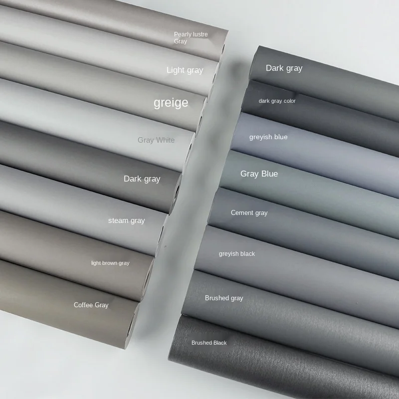 Weave Plain Gray Wallpaper