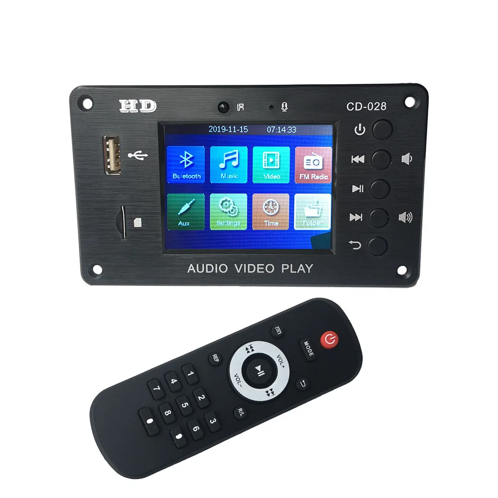 Ape Bluetooth Lcd Mp3 Mp4 Mp5 Audio Video Module Support Hard Disk Time ...