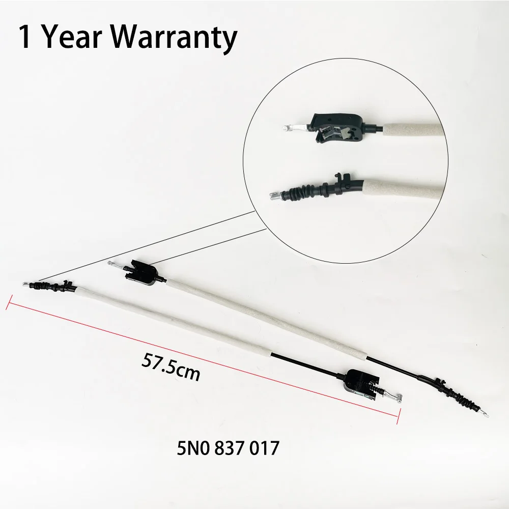 2pcs Door Lock Actuator Of Cable 5nd 837 017 5n0 837 017 For Vw Touareg ...
