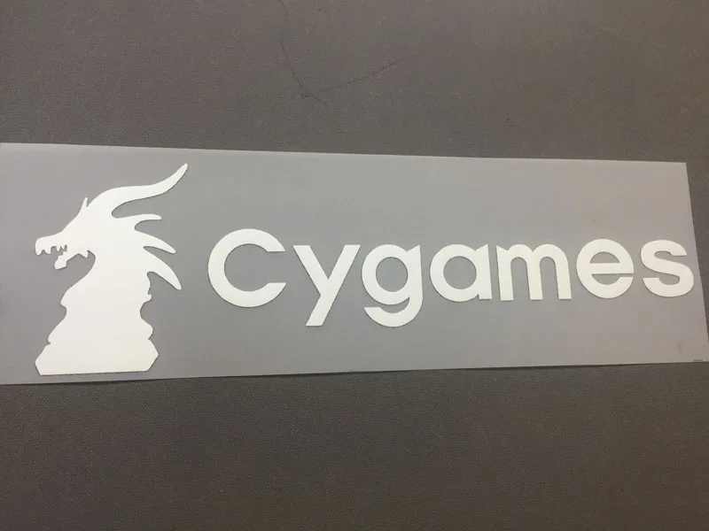 Силиконовая Серия A патч и Scudetto патч с белым красным Cygame спонсор ...