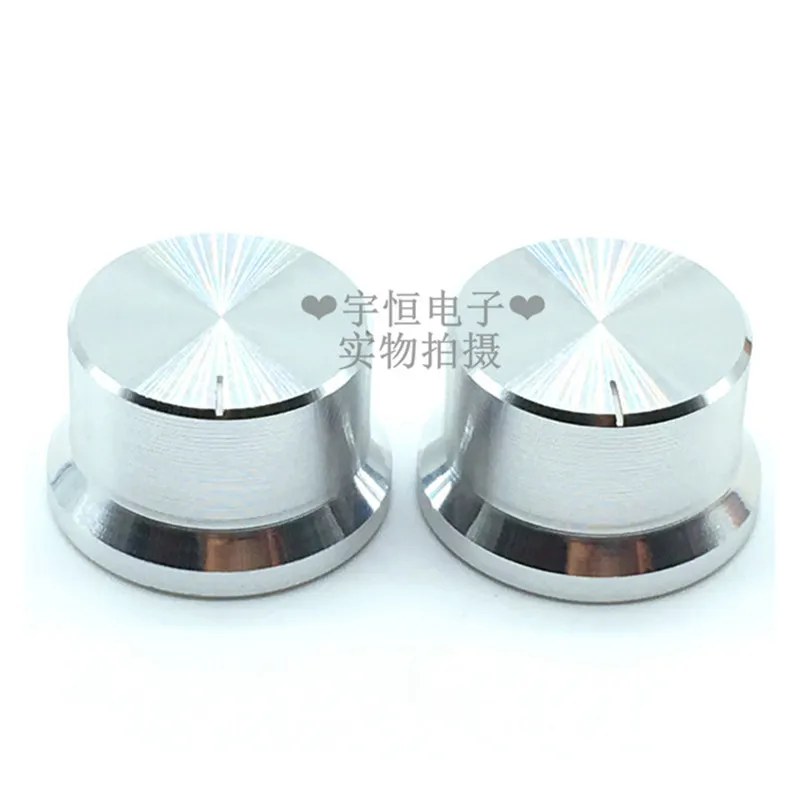 2-Pieces-Silver-Aluminum-Knob-Diameter-30mm-Height-18mm-Potentiometer ...