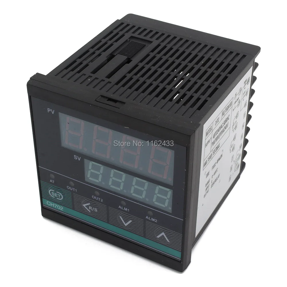 Ch702 Short Case Relay + Ssr Output Digital Pid Temperature Controller - Thermometer Hygrometer ...
