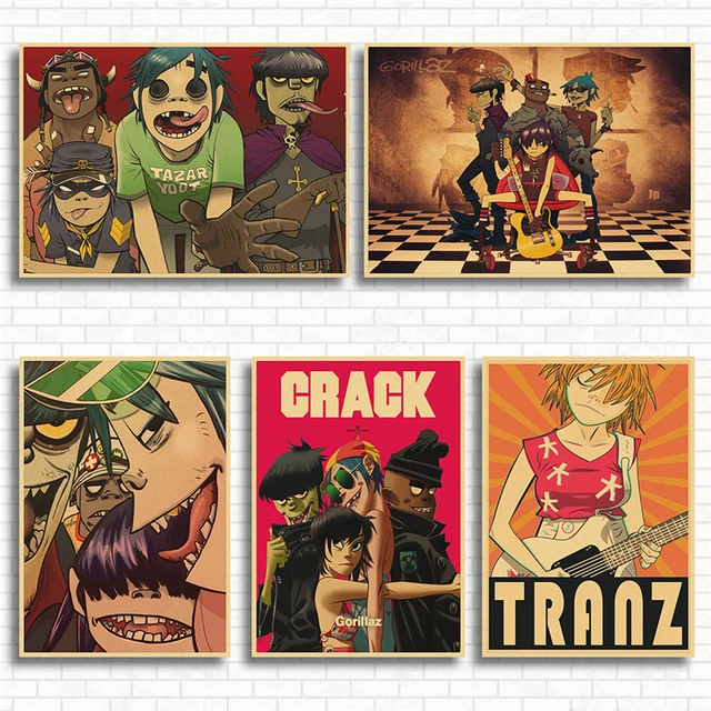 The Gorillaz Art Style