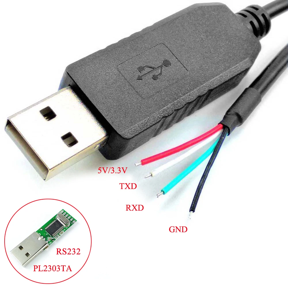 Prolific Pl2303ta Usb Rs232 Serial Adapter Pl2303 Chip|adapter cable ...