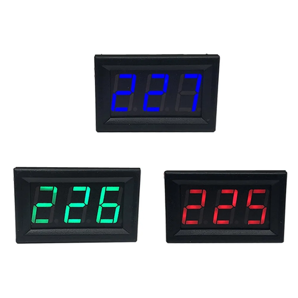 Ac 70-500v 0.56" Led Digital Voltmeter Voltage Meter Volt Instrument ...