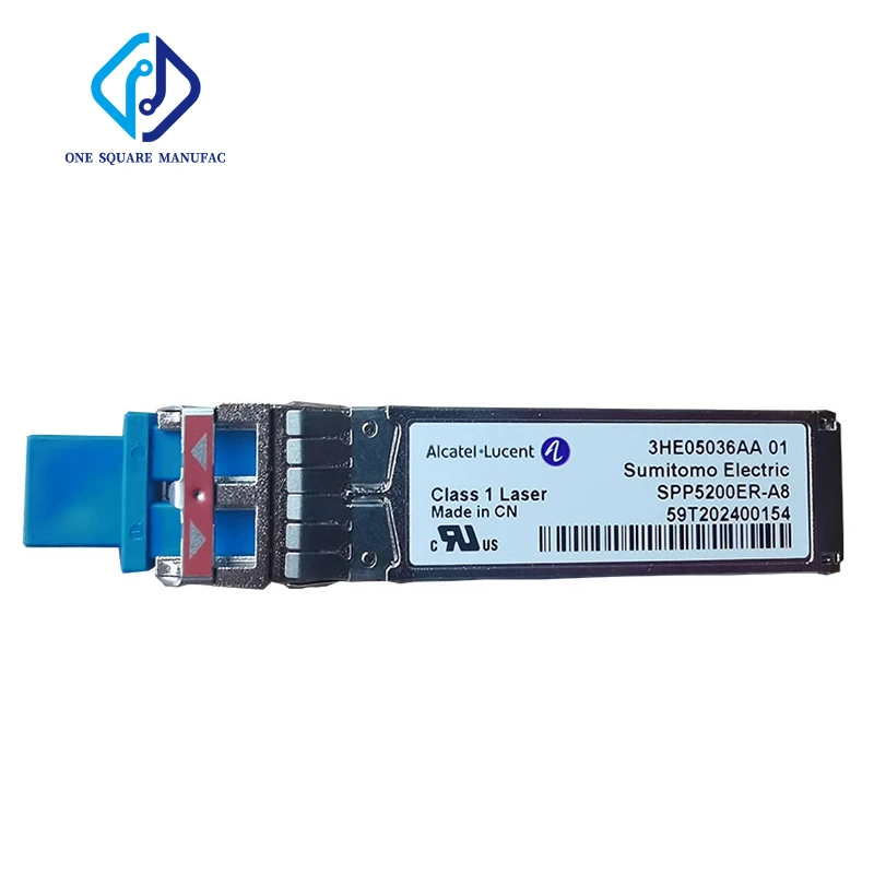 Alcatel lucent módulo óptico de fibra monomodo, transceptor X2 10GB ZR ...