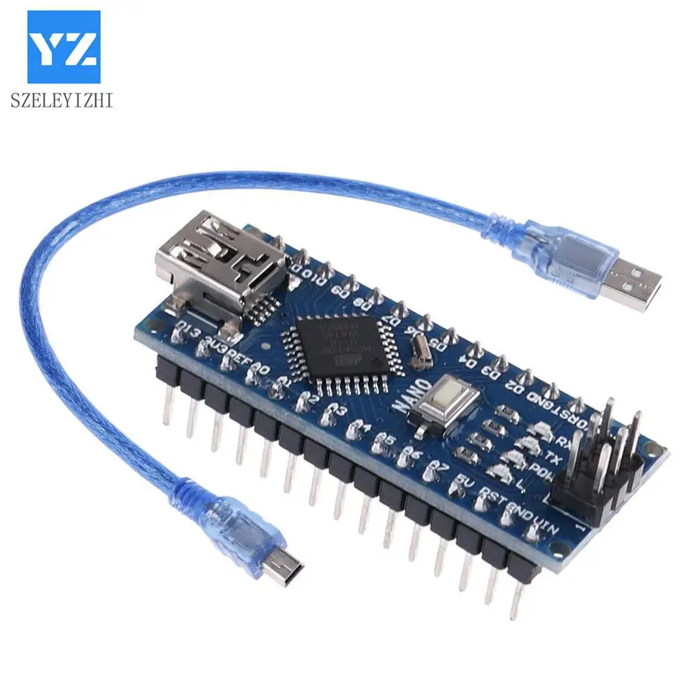 1pcs Promotion For Arduino Nano 30 Atmega328 Controller Compatible Board Wavgat Module Pcb