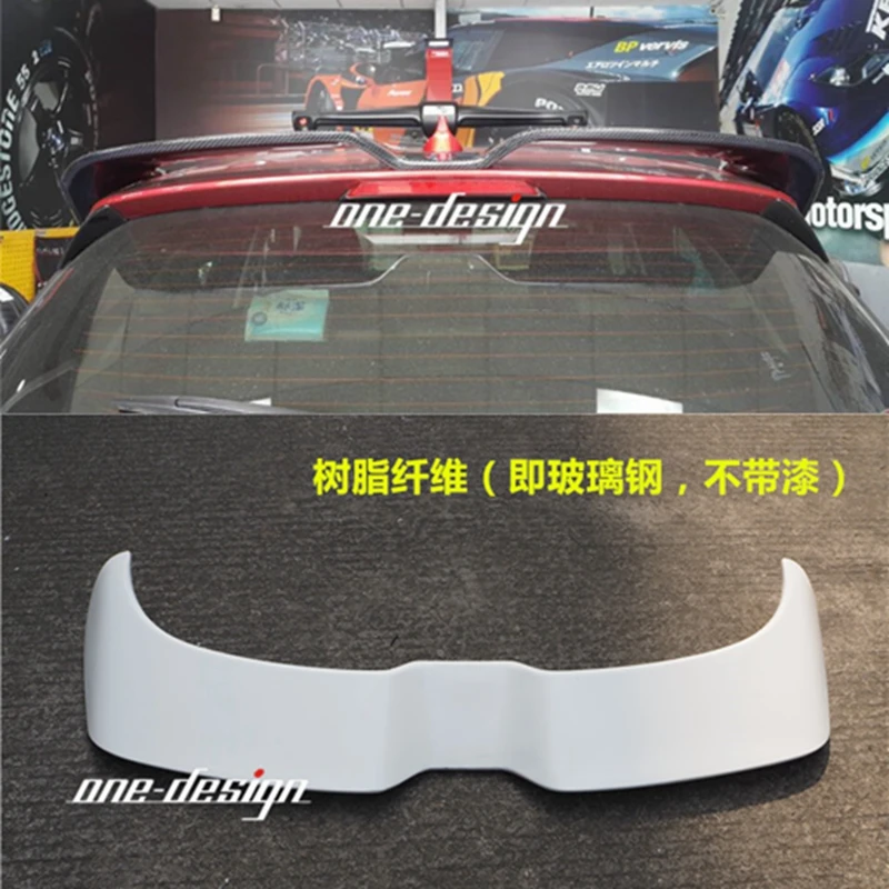 Carbon Fiber and FRP Material Exterior Rear Spoiler Tail Trunk Boot ...