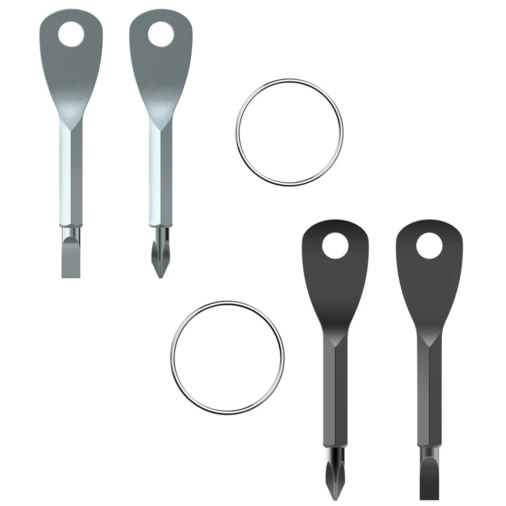 Stainless Steel Screwdriver | Mini Screwdriver Keychain | Slotted ...