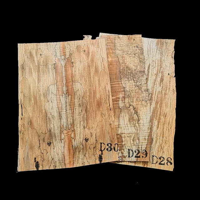 Spalted Maple Guitar Wood