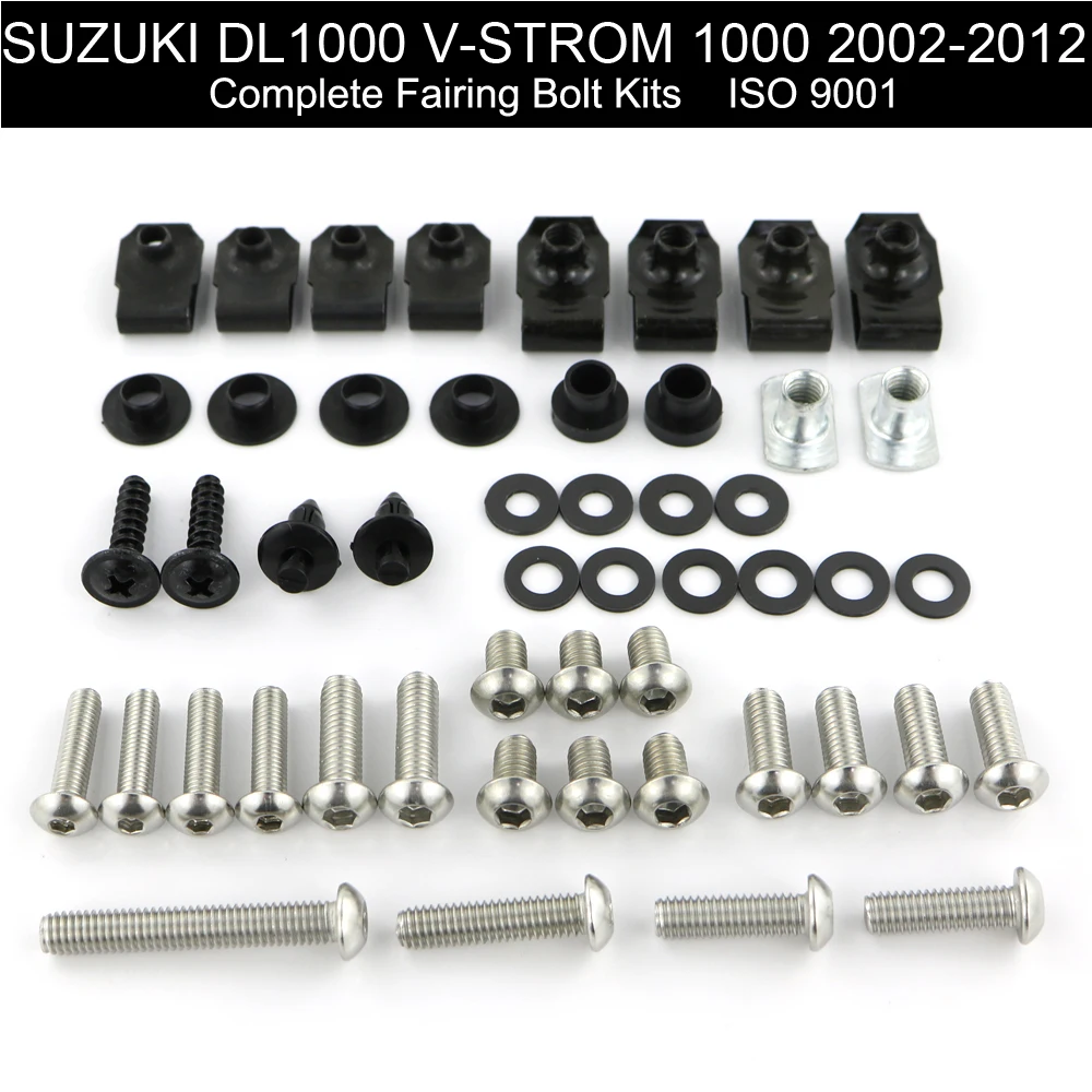 Fit-Voor-Suzuki-DL1000-V-Strom-1000-2002-2012-Compleet-Volledige-Kuip ...