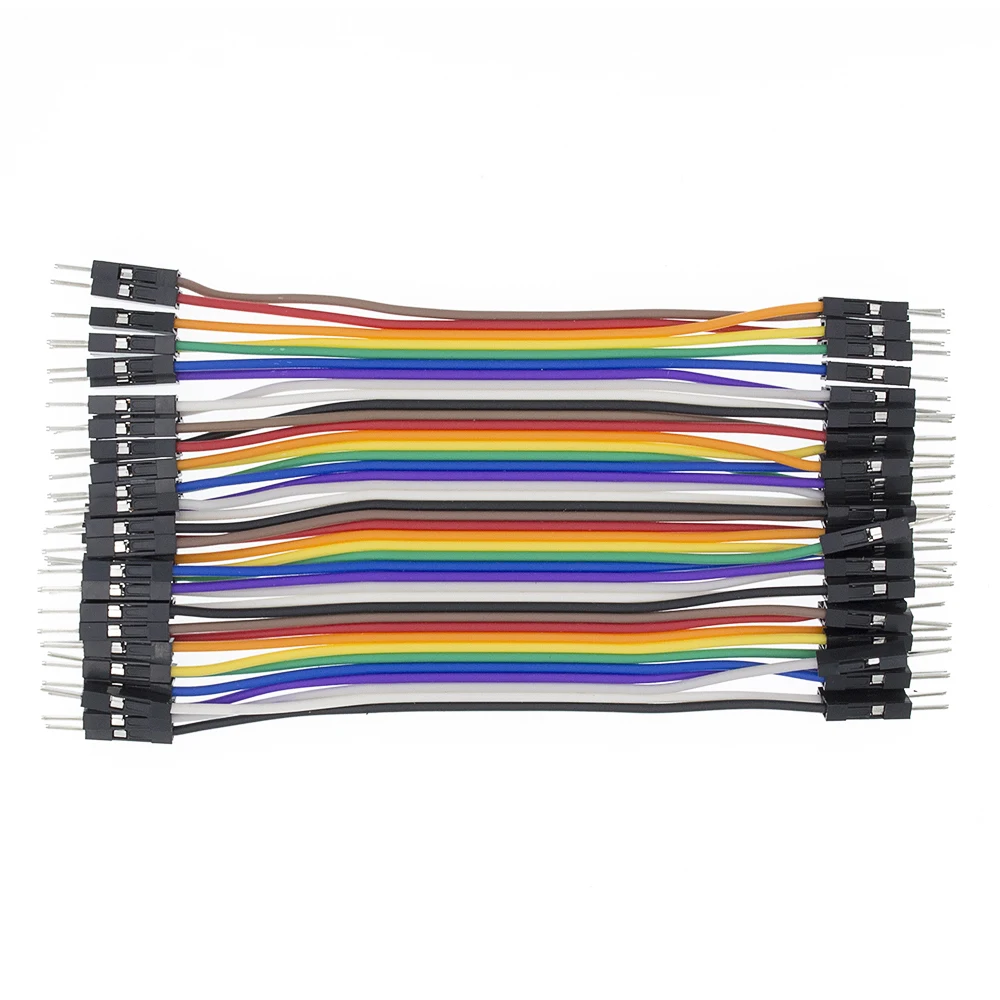 2.54mm Dupont Line 20cm 10cm 40Pin Male to Male+Female to Male + Female ...