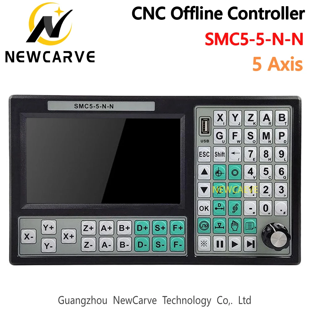 Smc5-5-n-n 5 Axis Stand-alone Motion Controller Offline Cnc Controller 500khz Usb Motion ...