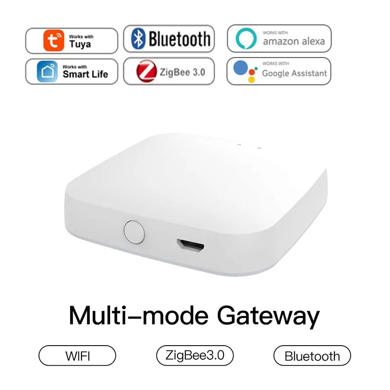 Tuya Zigbee Smart Gateway Hub Life App Bluetooth Home Bridge Vezeték ...
