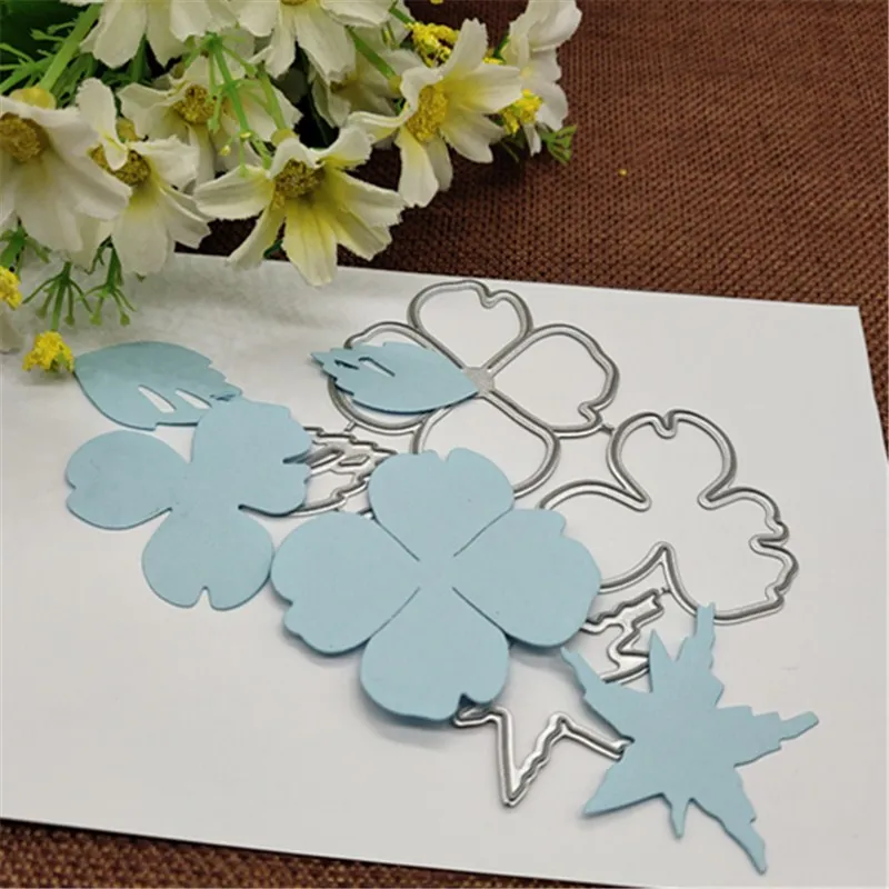 Beautiful-stamen-flower-leaf-Metal-Cutting-Dies-Craft-Stamps-die-Cut ...