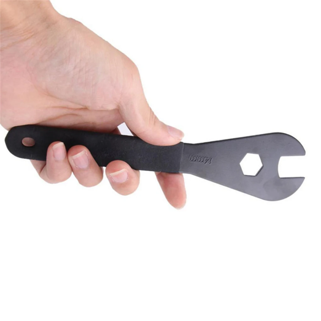 Carbon Steel Bicycle Spanner Wrench Spindle Axle Cycling Bike Repair ...