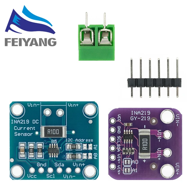 Power Supply Monitoring Sensor INA219 Bi-Directional DC Breakout Module ...