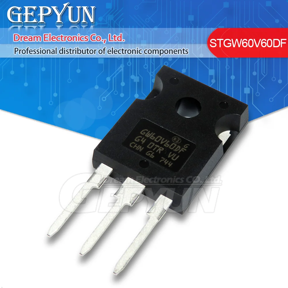 5PCS STGW60V60DF TO-3P GW60V60DF TO-247 STGW60V60 STGW40V60DF TO247 new ...