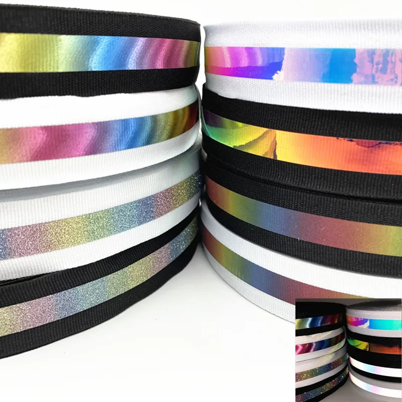 2-yards-lot-25mm-Reflective-ribbon-Edge-Sewing-Ribbon-for-Sheets-Sofa ...