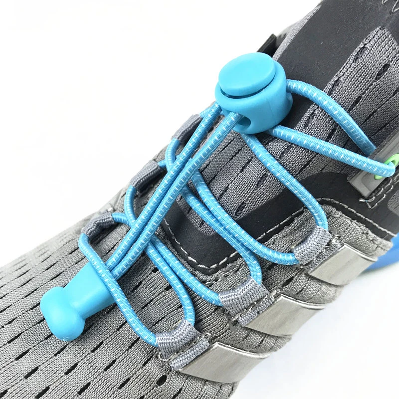 Stretching Lock Lace 23 Colors A Pair Of Locking Shoe Laces Elastic ...