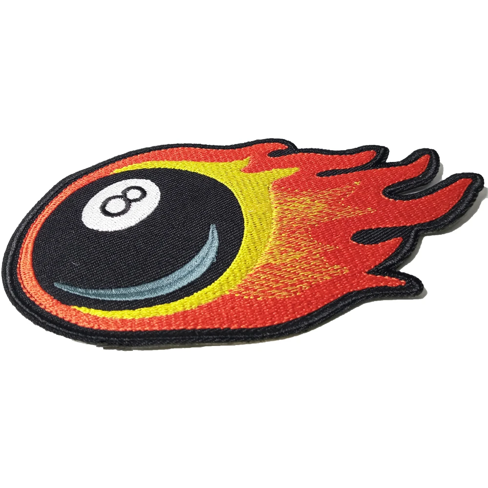 Flaming 8 Ball Tattoo