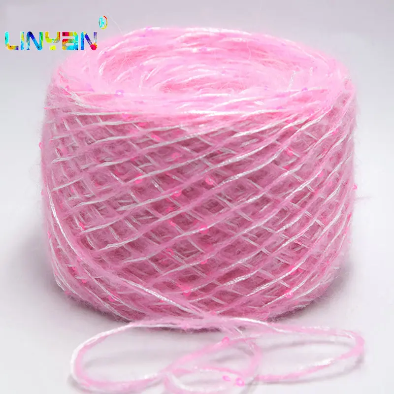 250g * 1 stück 50% wolle Paillette garn für stricken Dicke hand ...