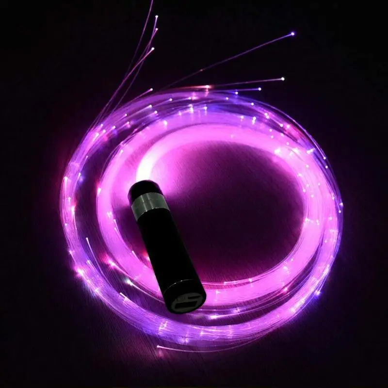 Led fiber optic whip glow stick Whip,Super Bright Fiber Optic Whip ...