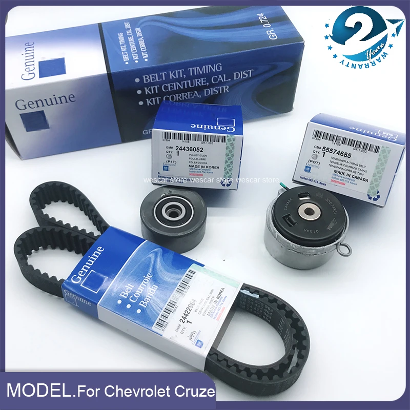 3pcs/Set Original Timing Belt Tensioner Kit For Chevrolet AVEO CRUZE ...