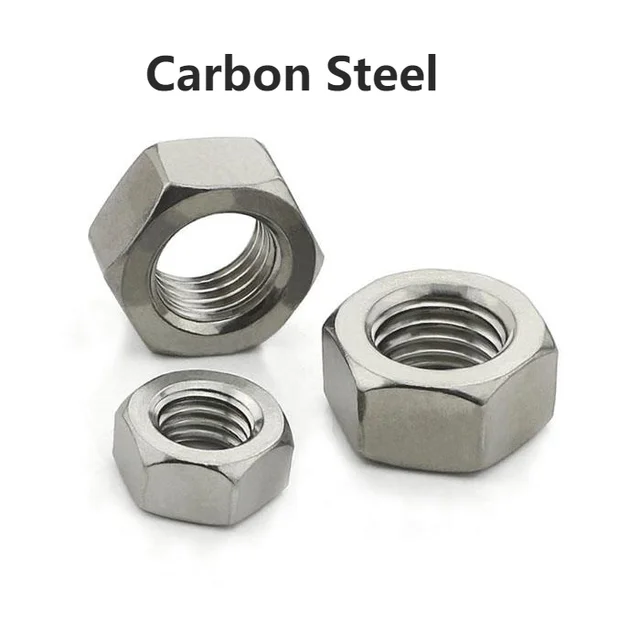 Hexagon Hex Nuts Metric DIN934 M2 M2.5 M3 M4 M5 M6 M8 M10 M12 M14 M16 ...