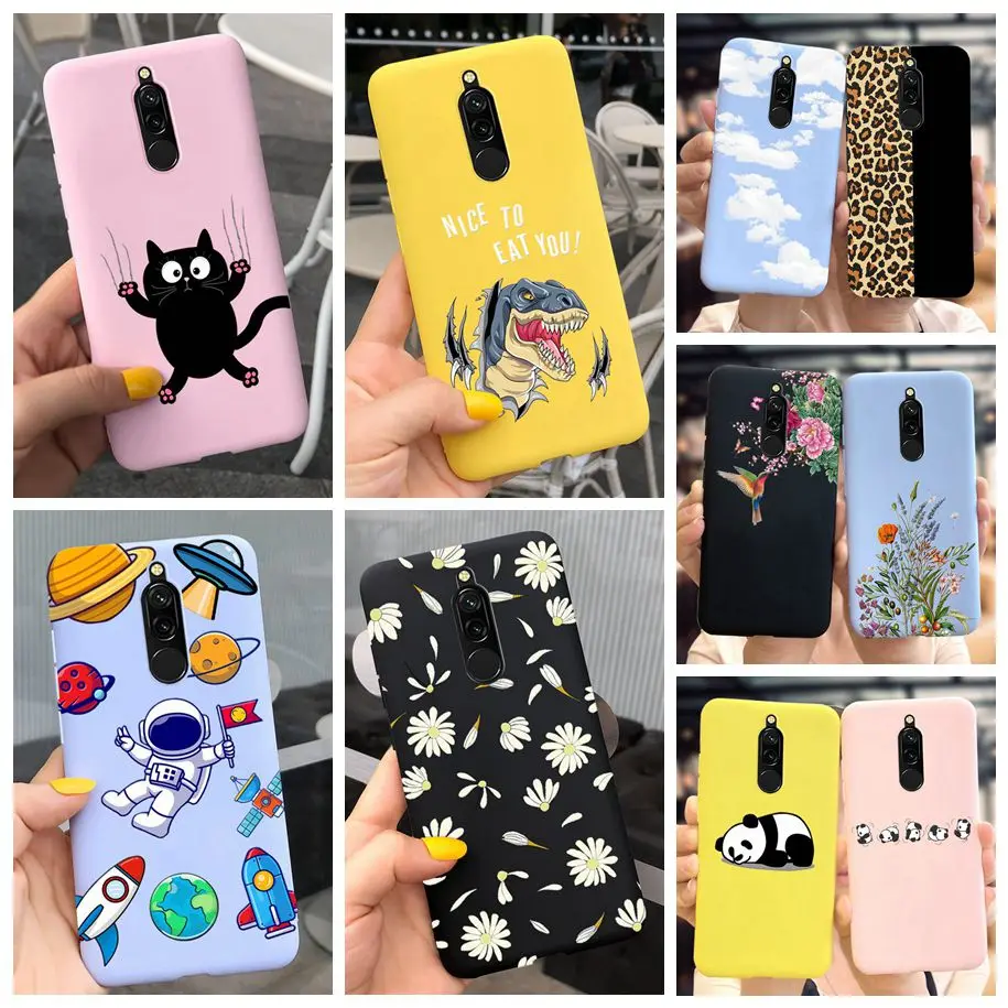 For-Xiaomi-Redmi-8-Case-Astronaut-Fundas-Cute-Soft-Phone-Case-For-Redmi ...