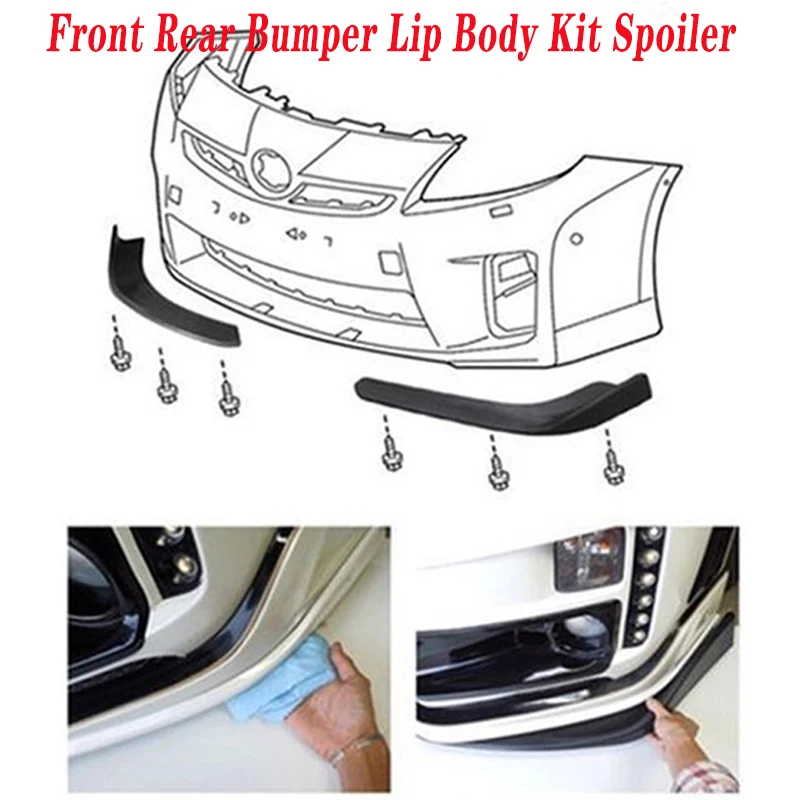 Car-Front-Rear-Spoiler-Fender-Wrap-Angle-Bumper-Cover-For-Opel-Astra-H ...