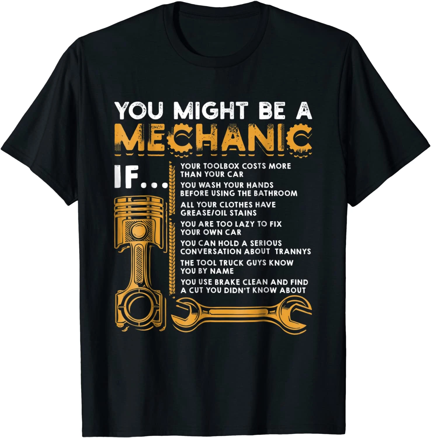 Funny Mechanic Shirts Men | Men's Funny T-shirts | Men Mechanic Tshirt ...