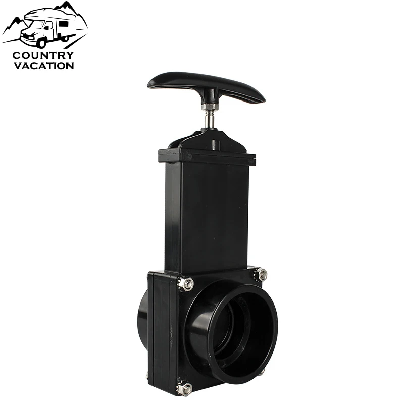 RV Water Gate Valve 50mm Diameter ABS Sewage Drain Gate Valve for ...