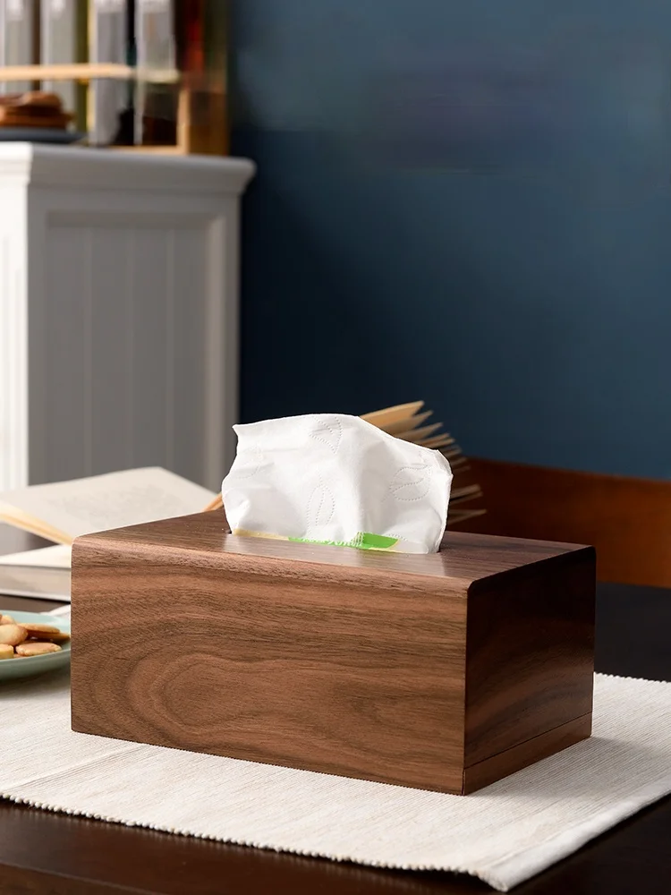 High-Quality-Wooden-Tissue-Box-Solid-Wood-Napkin-Holder-Case-Tissue ...
