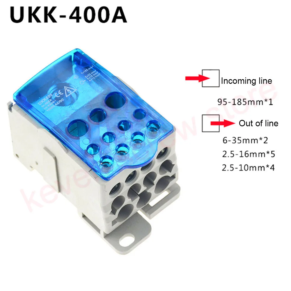 UKK80A 125A 160A 250A 400A 500A клеммный блок 1 во многих из din-рейку ...