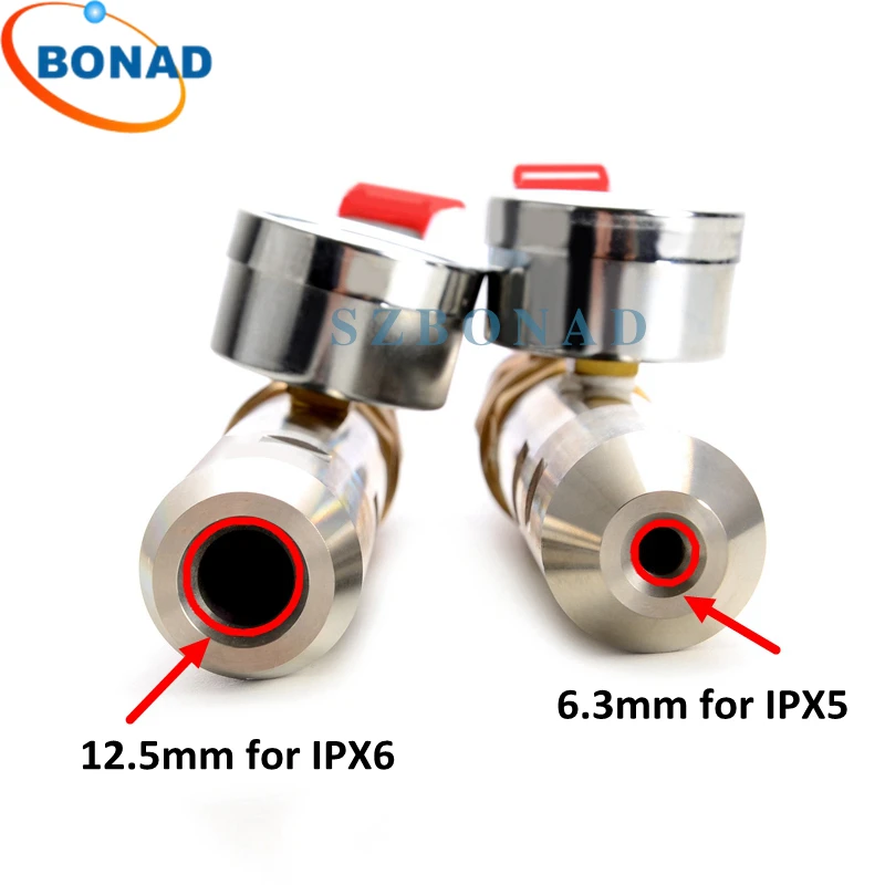 Iec60529 Handheld 6.3mm Ipx5 12.5mm Ipx6 Jet Spray Nozzle Test Kits ...