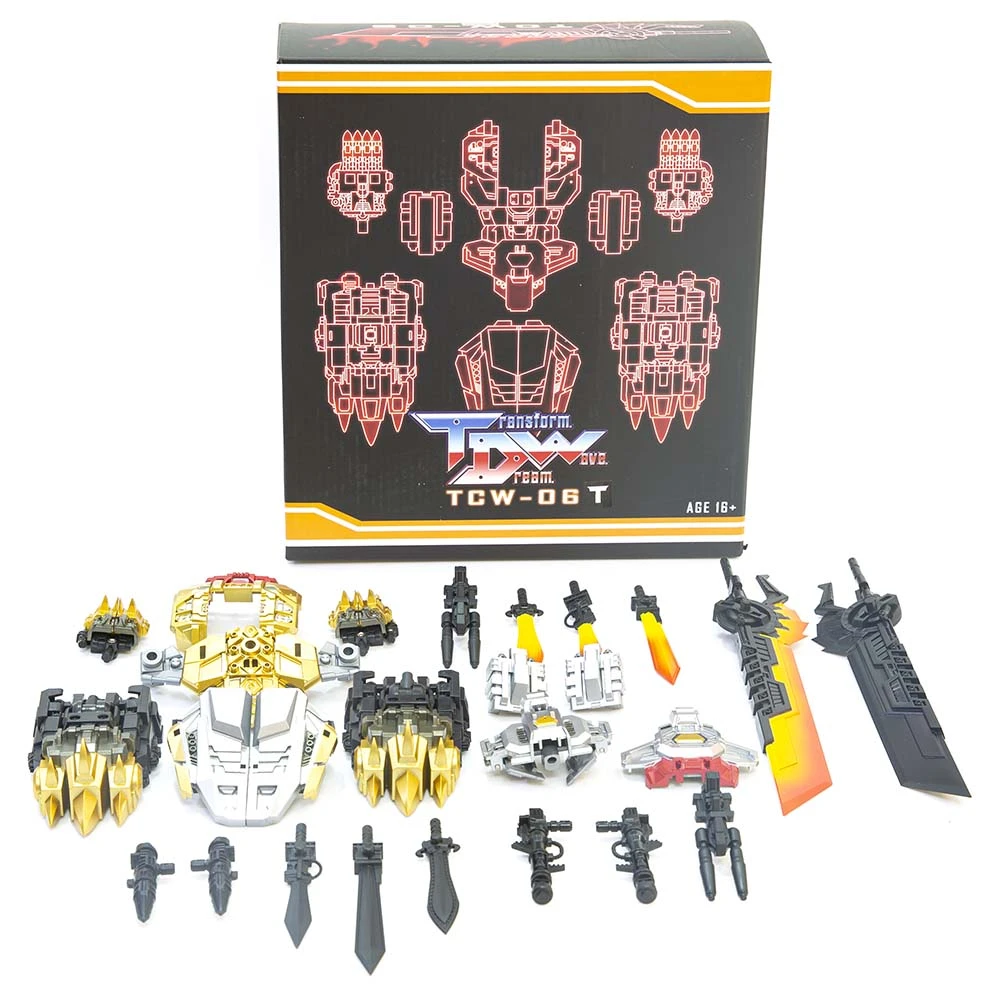 New Transformation Toys Robot TDW TCW-06T Potp Dinobot Volcanicus ...