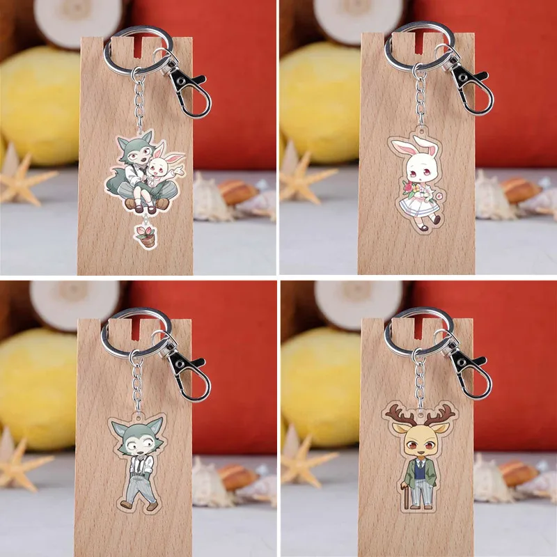 Beastars Legoshi Keychain | Beastars Anime Keychains | Beastars Cosplay ...