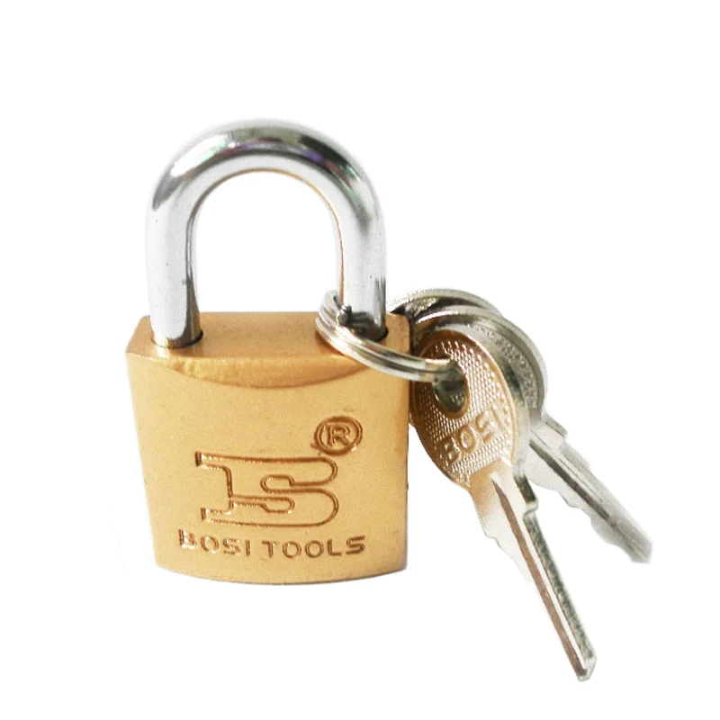 BOSI 25mm Case Bag Padlock Master Lock With 3PC Keys - AliExpress