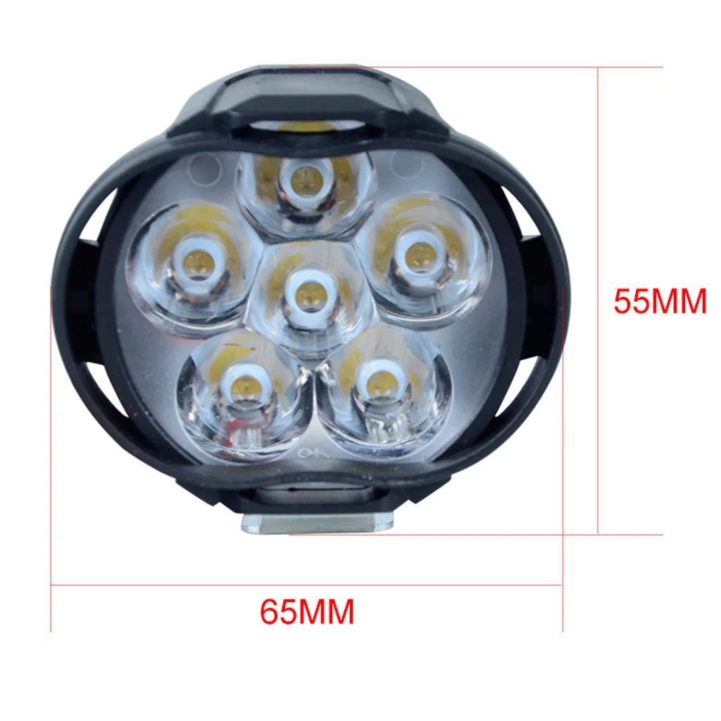 2 lot LED Motorcycle Headlight Assembly Fog DRL Lamp for Scooter ...