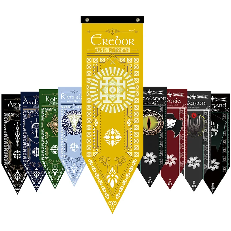 Erebor Arkenstone Lotr Flag Rivendell Rohan Arthedain Ancalagon the ...