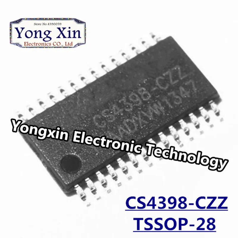 무료 배송 10 개/몫 CS4398 CZZ CS4398 오디오 DAC 칩 TSSOP28|커넥터| - AliExpress