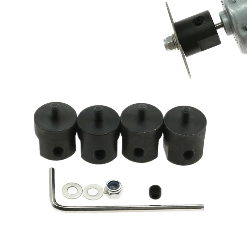 M3-3.17mm/4mm/5mm/6mm Motor Shaft Coupler Sleeve Saw Blade Coupling ...