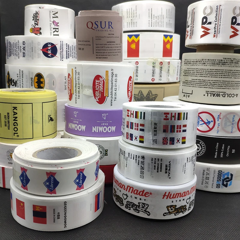 Width-2cm-Customized-Silk-Care-Label-Cut-Separately-Washing-Label ...